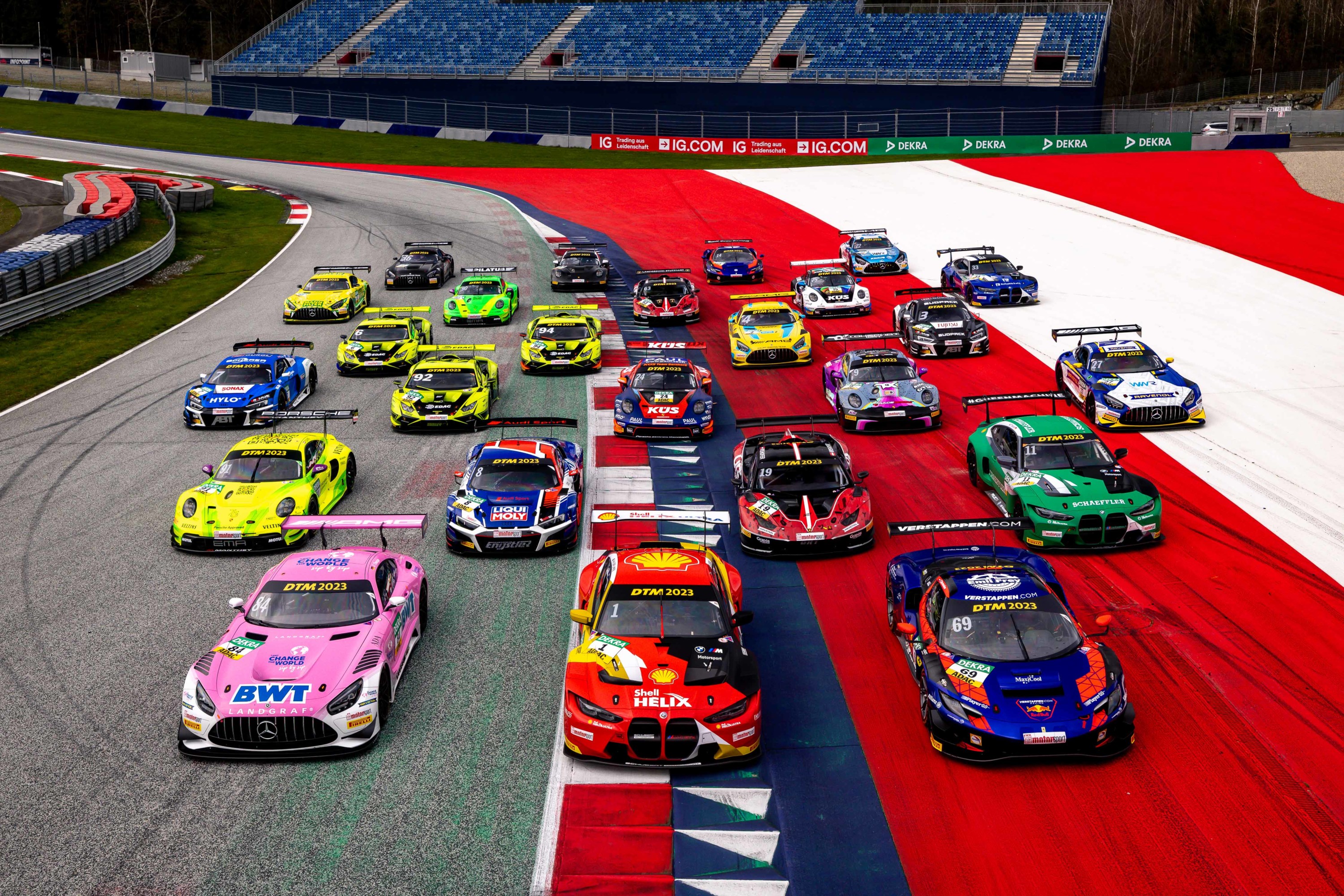 DTM absolvierte Test & Media Days am Red Bull Ring