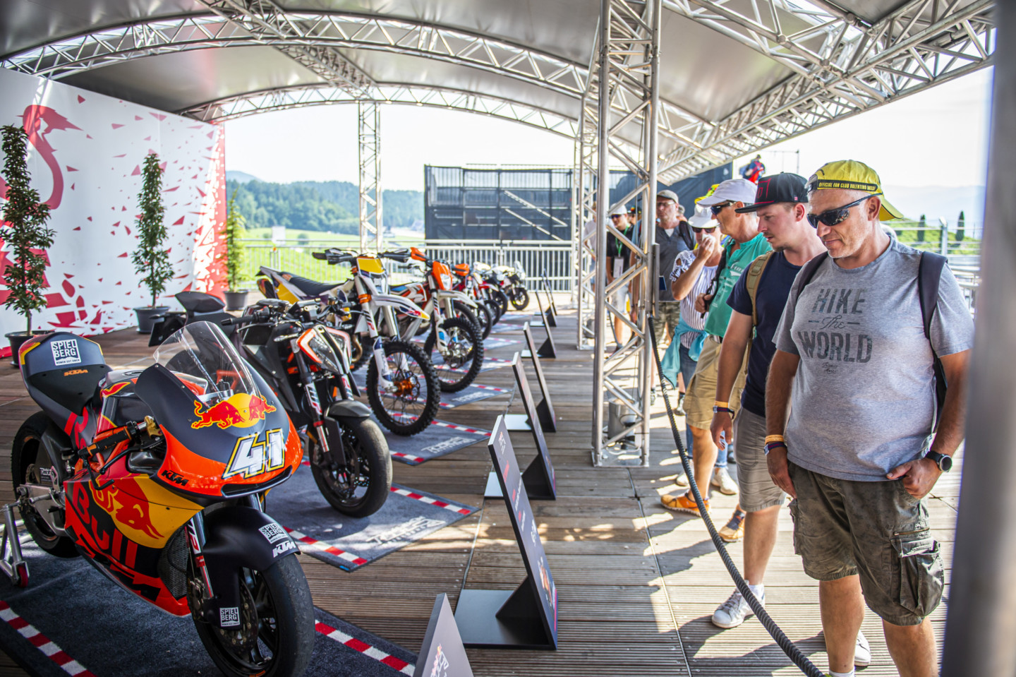 Vollgas-Programm im Rahmen der MotoGP am Red Bull Ring