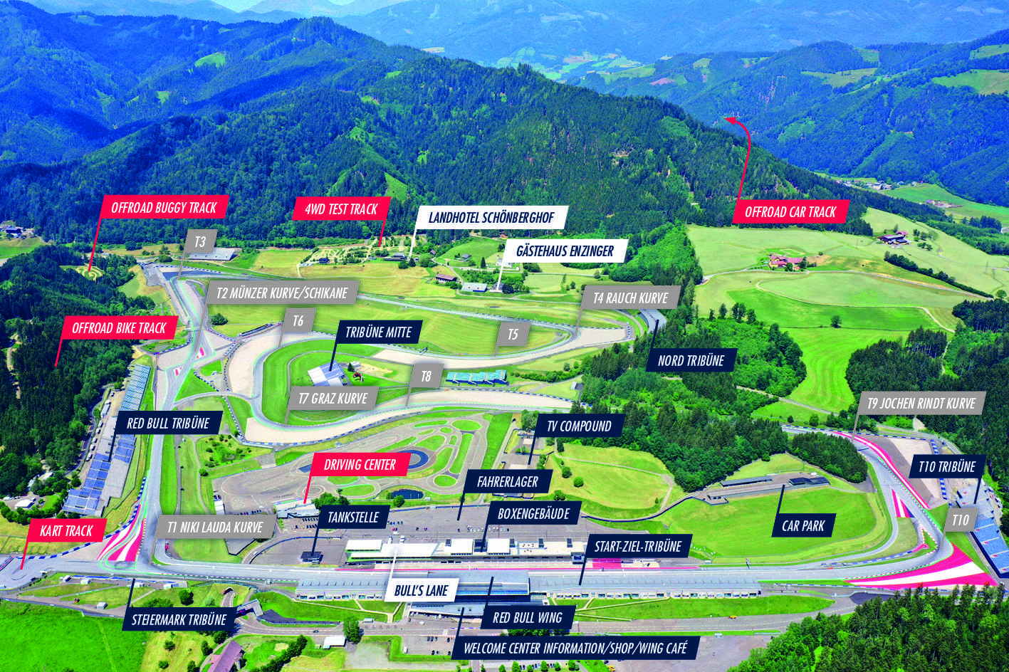 Rennstrecke Österreich I Fahren am Red Bull Ring