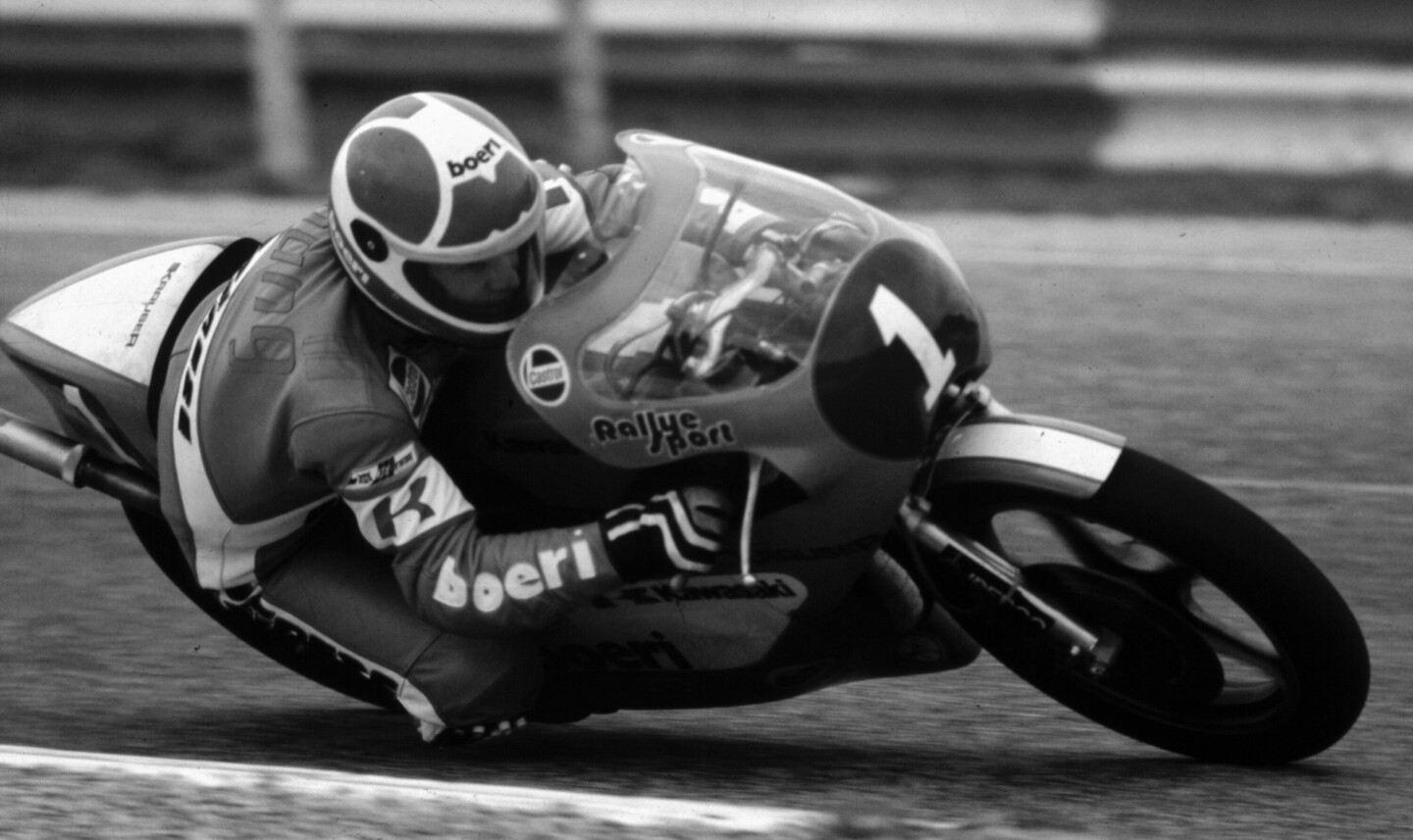 Toni Mang – 80er-Ikone bei der MotoGP Legends Parade