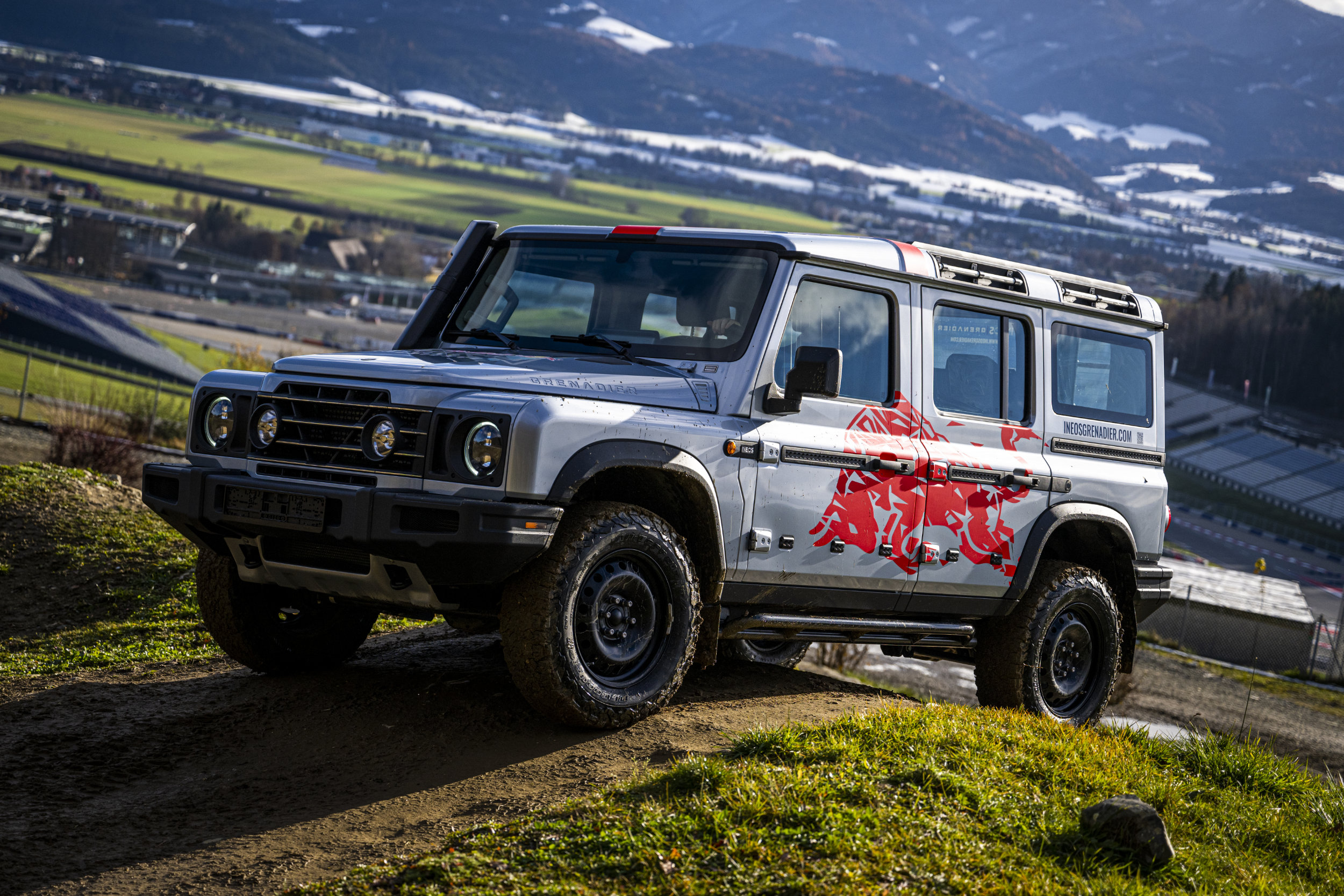INEOS Grenadier new off-road partner at Spielberg