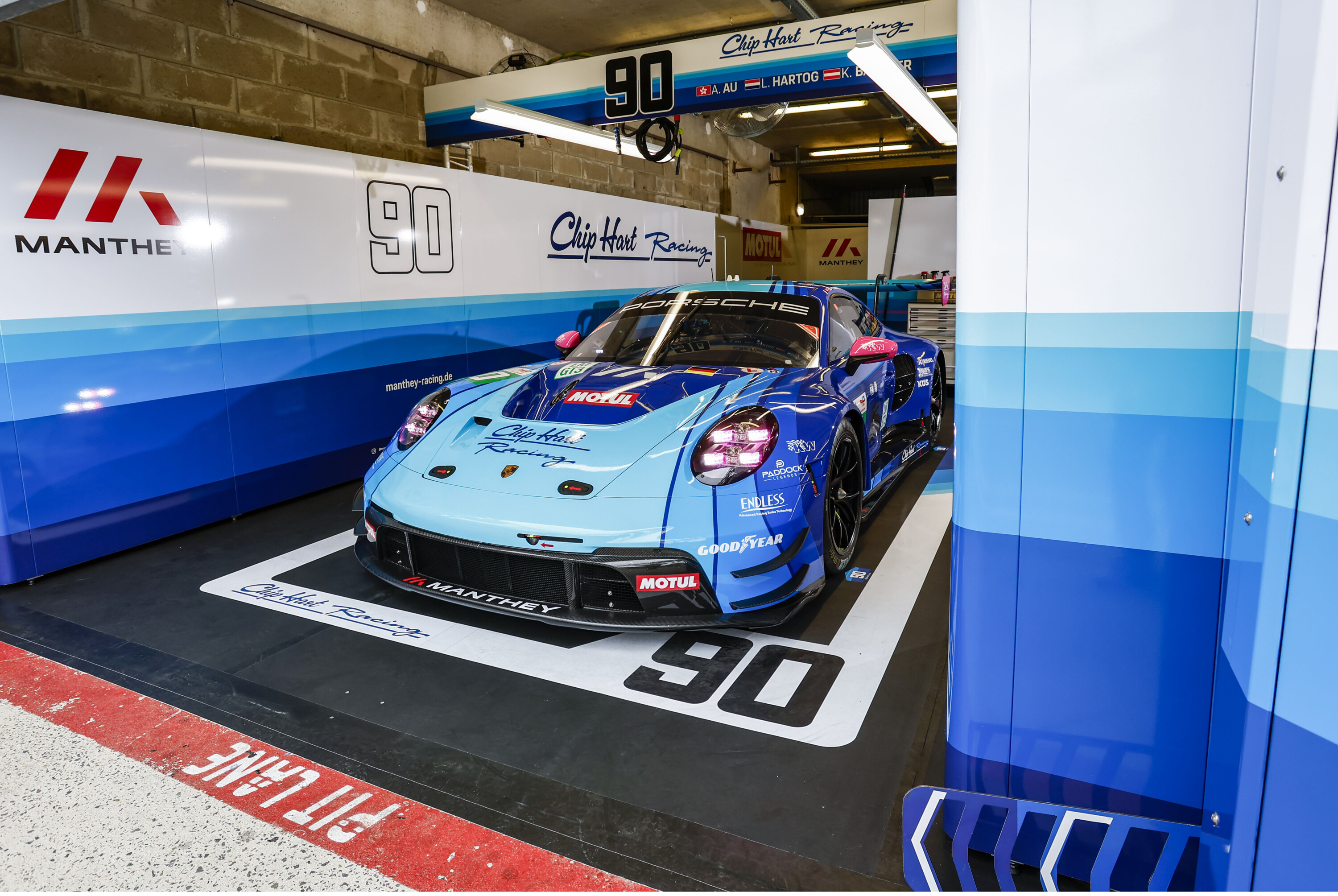 Porsche 911 GT3 R (992) from 'F1® The Movie’ at Legends Parade