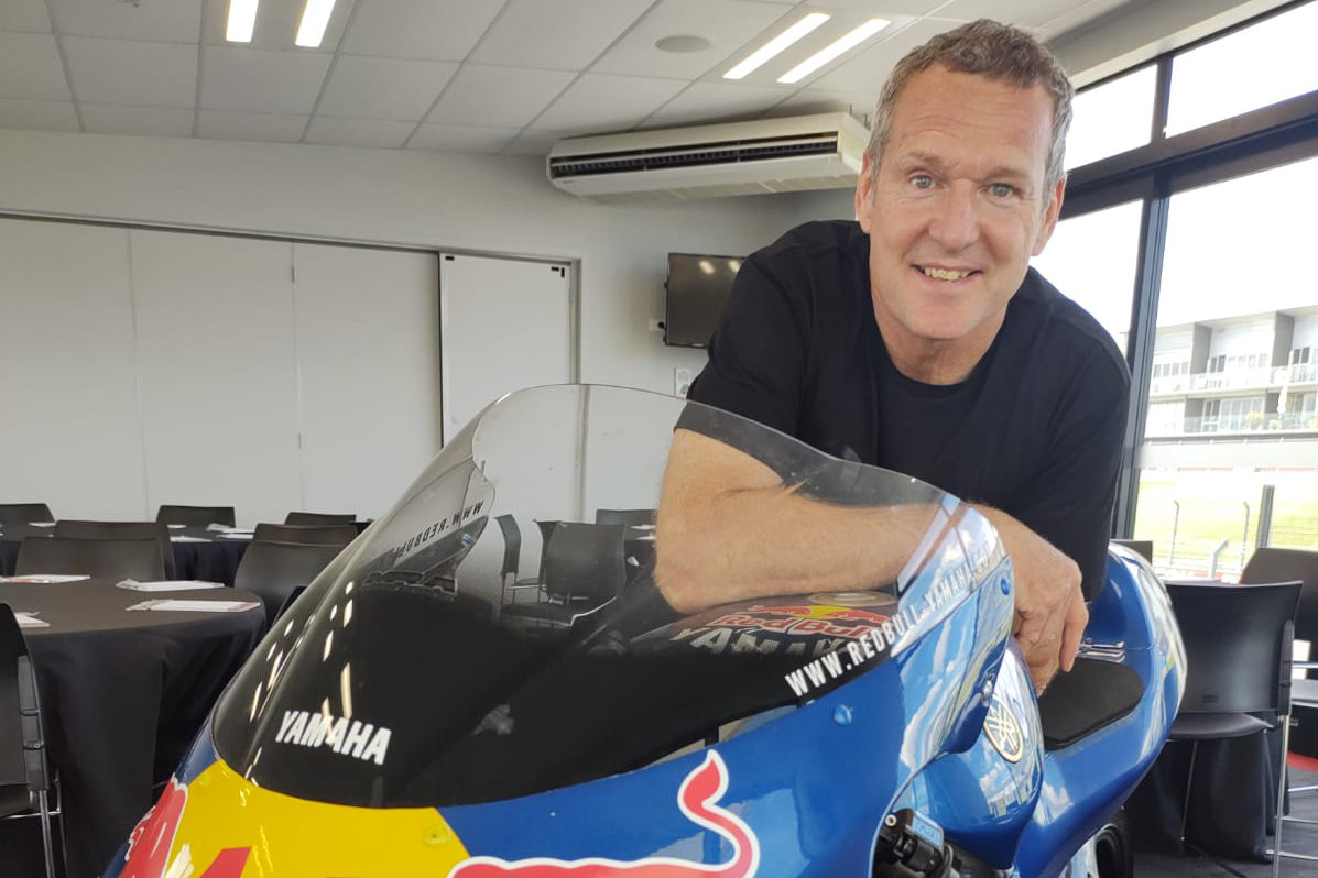 Simon Crafar – Red Bull MotoGP Legend at Legends Parade