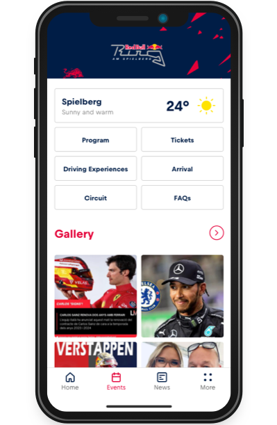 Red Bull Ring Calendar - all 2wheel & 4wheel events at a glance!