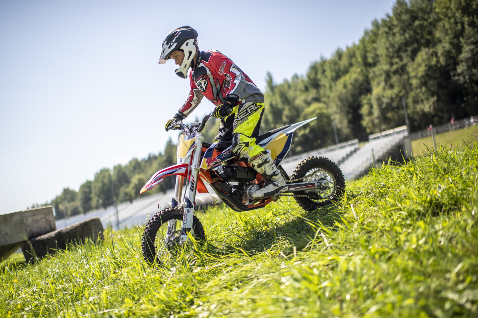 KTM Elektro SX-E 5 kids ride Austria I Red Bull Ring