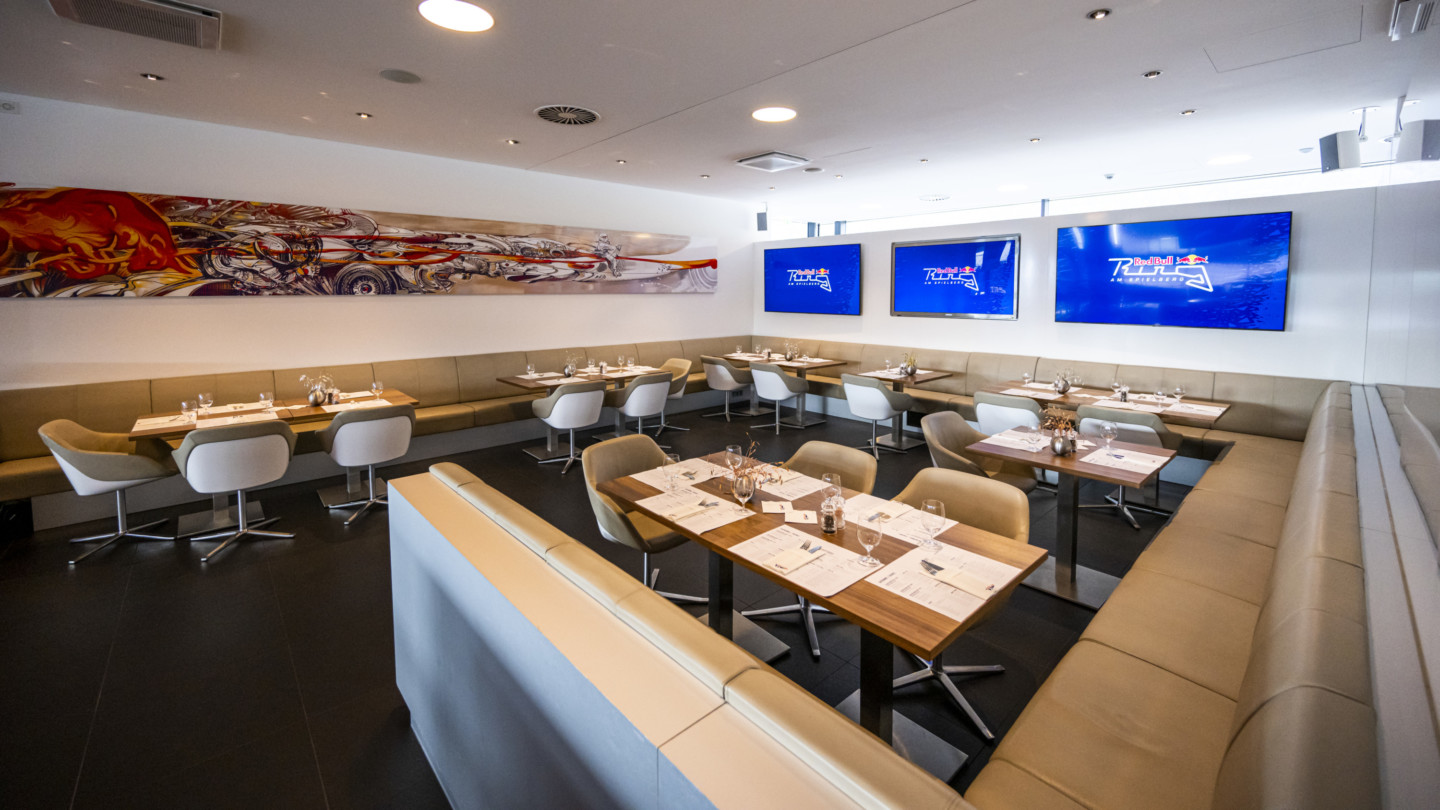 Eating at the Red Bull Ring Bull's Lane