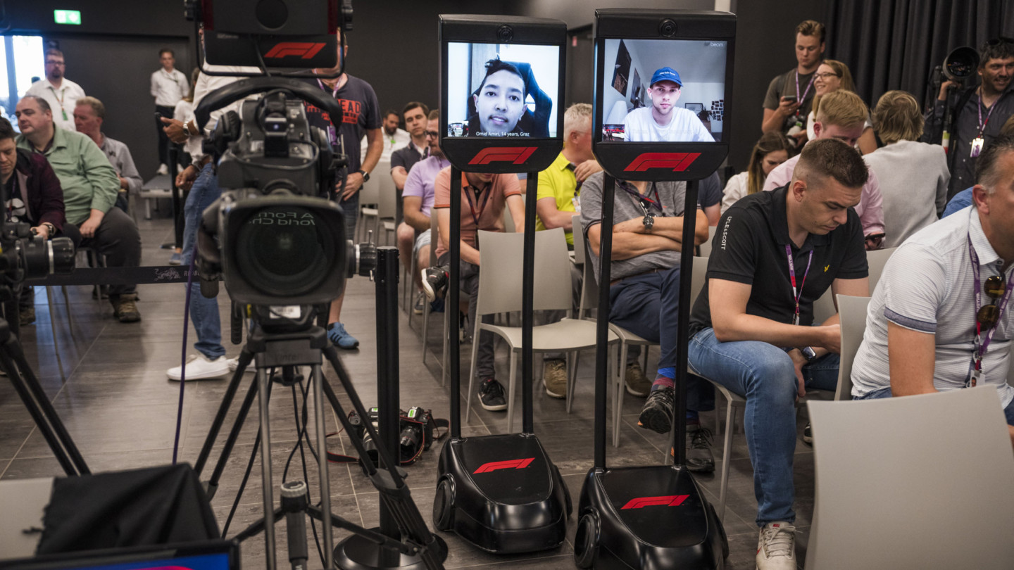 Awabot: F1 fans meet their heroes in virtual space