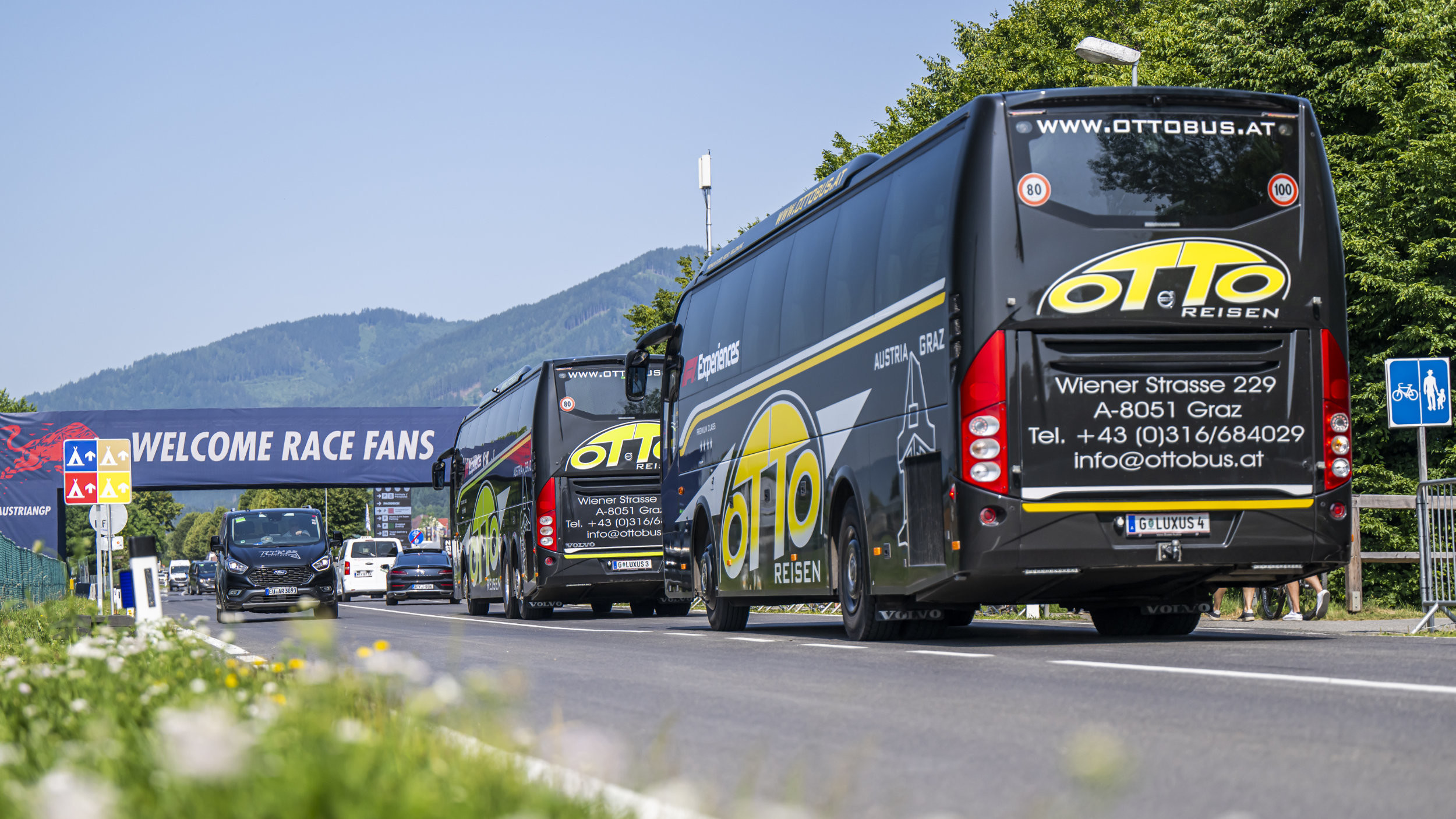 Informations for Bus Operators | Red Bull Ring