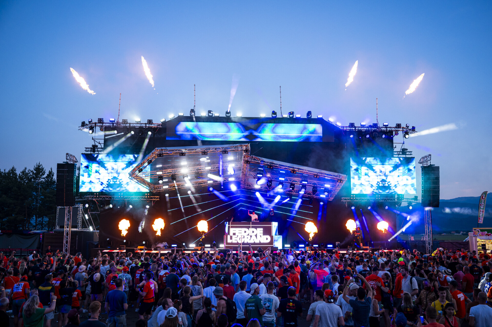 F1 2024 Spielberg I programme fan zone