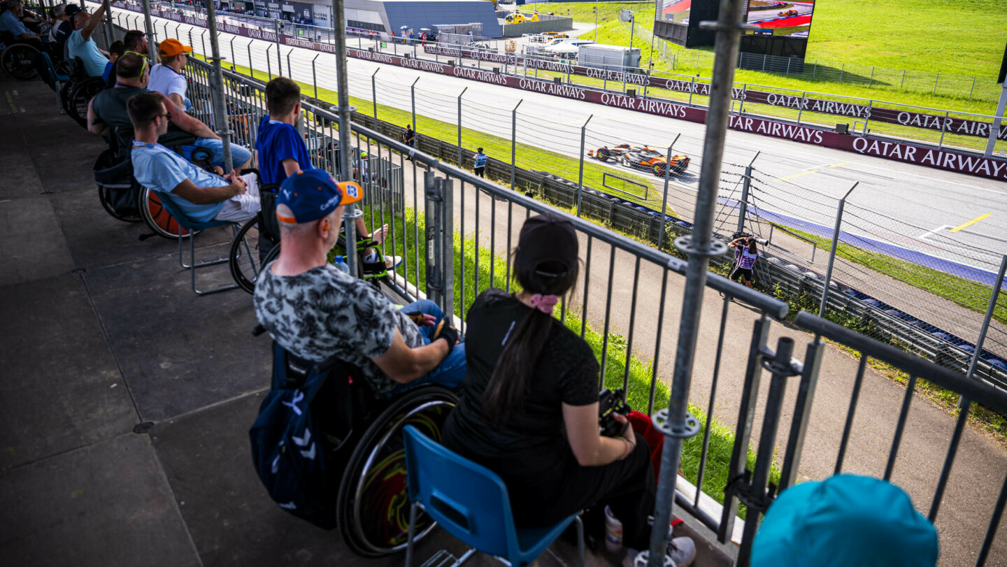 Accessability at the Red Bull Ring