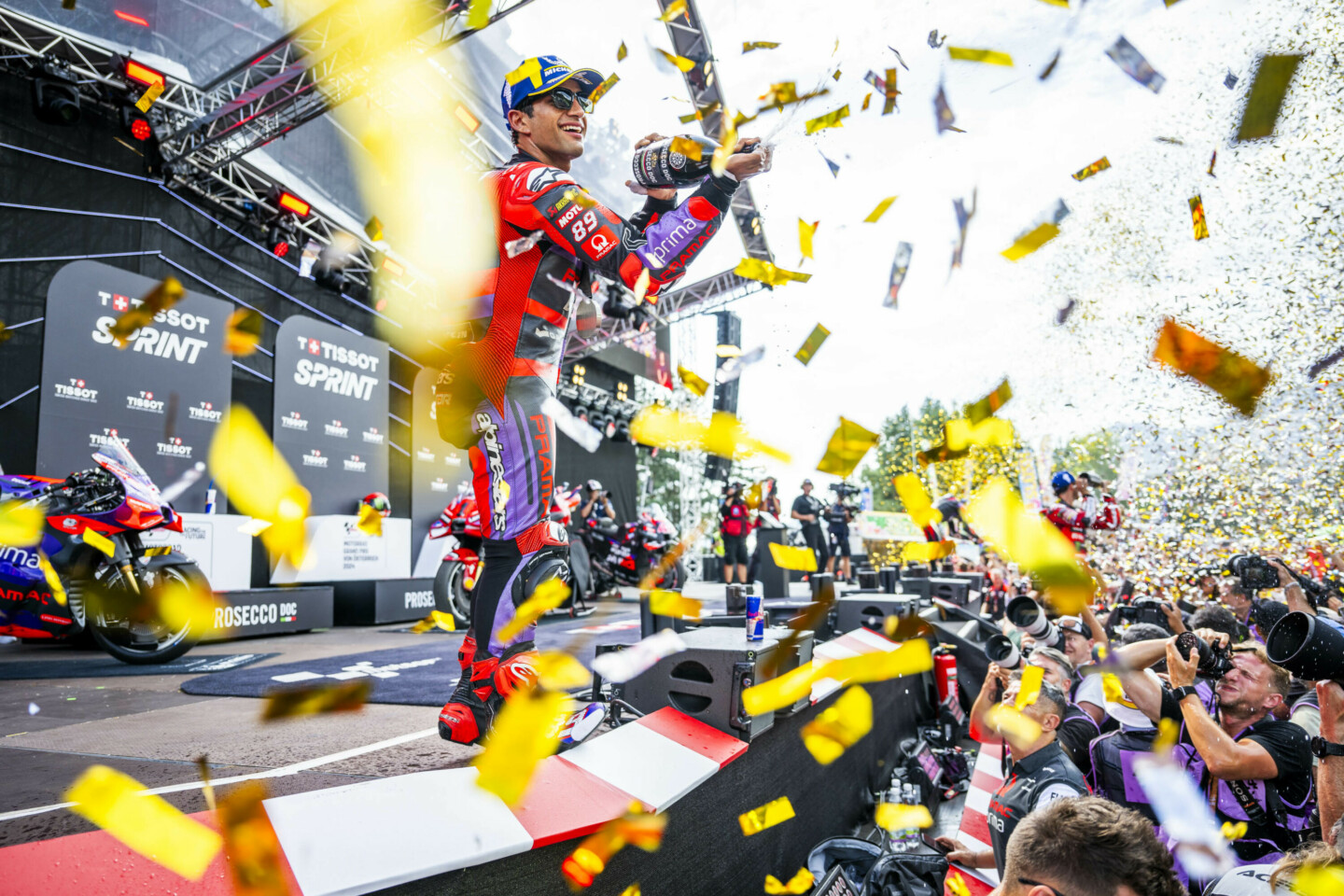 Entertainment programme at the MotoGP at the Red Bull Ring