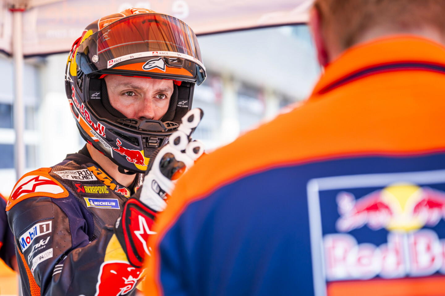 MotoGP seen from a bird's eye perspective: Red Bull Drone 1