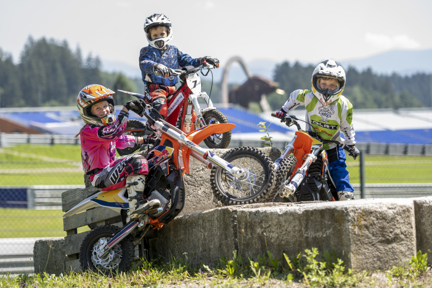 KTM Elektro SX-E 5 kids ride Austria I Red Bull Ring