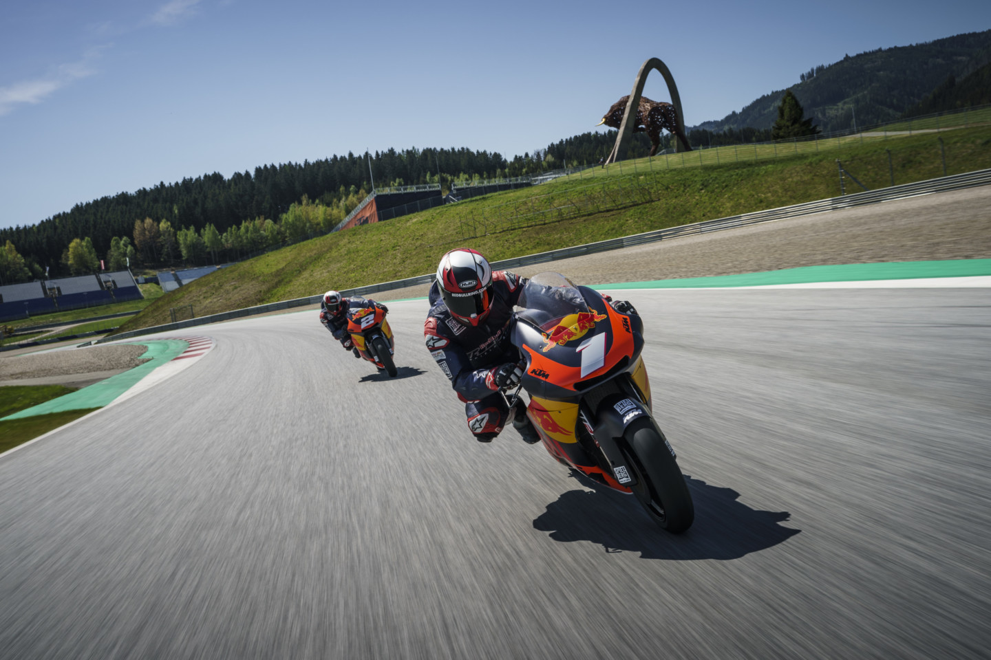Moto2 Bike riding Austria I Red Bull Ring