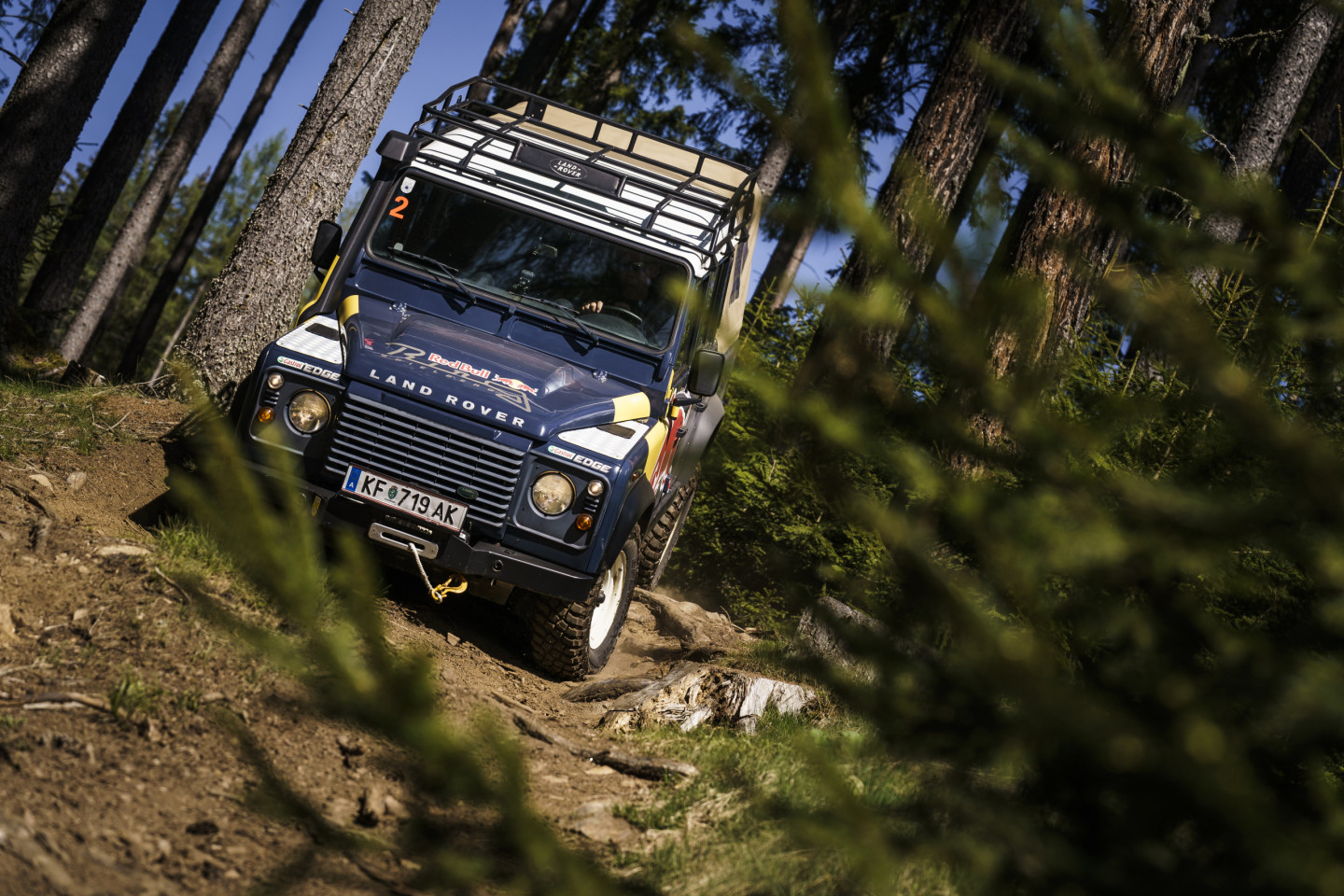 Land Rover Defender driving Austria I Red Bull Ring