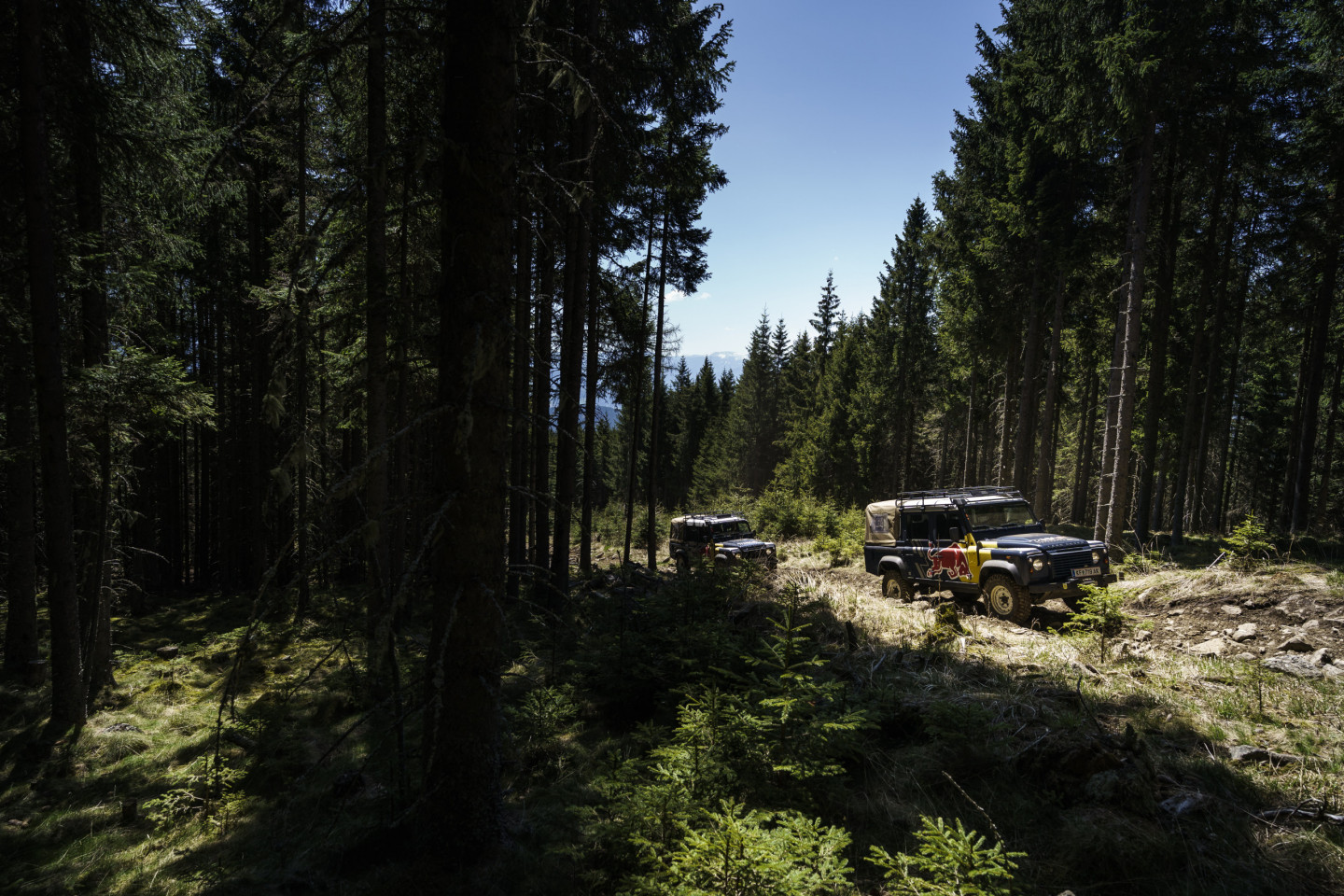 Land Rover Defender driving Austria I Red Bull Ring