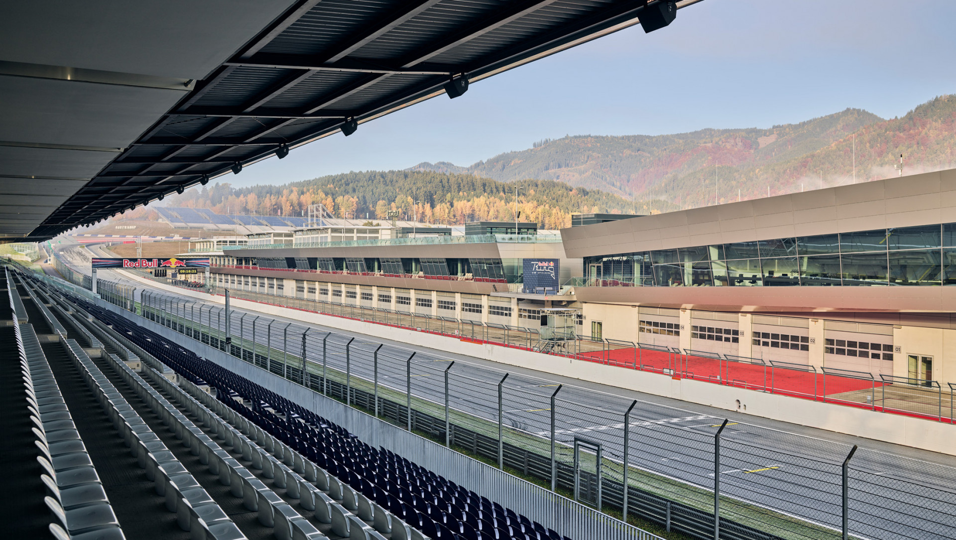 Book a room: Pit Building | Red Bull Ring